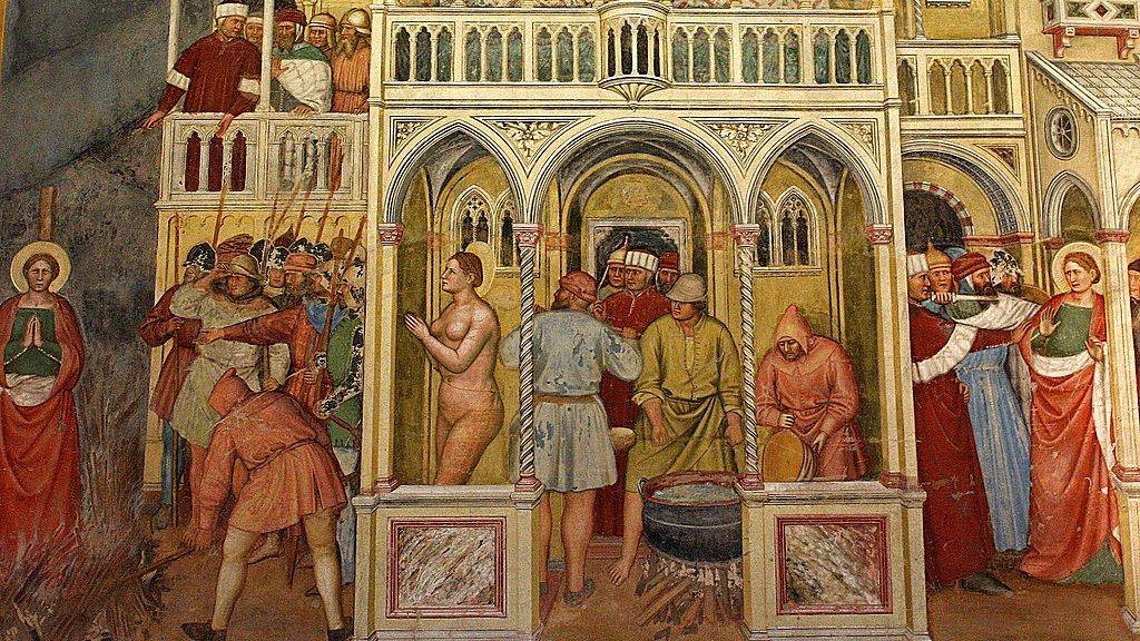 11/12: Martyrdom of Saint Lucy, Altichiero da Zevio - padova.com